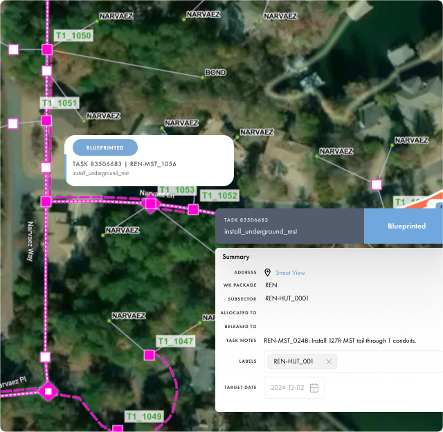 Blueprinting for fiber deployment | Render